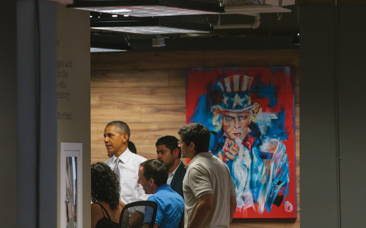 Obama Visited DC’s 1776 Today [PHOTOS] - Tech.co