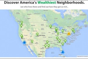 Search the World's Wealthiest Neighborhoods With Mansion Map