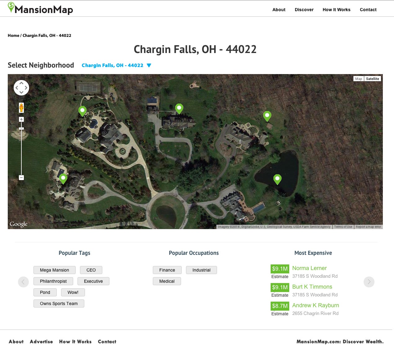 Search the World's Wealthiest Neighborhoods With Mansion Map