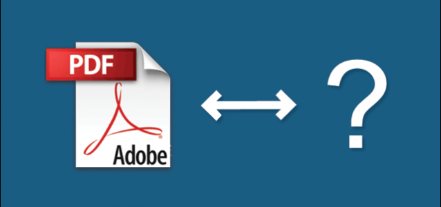 What you can use instead of Adobe PDF