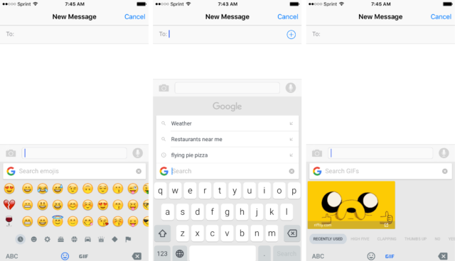The Best New Keyboard for Your iPhone: Meet Gboard