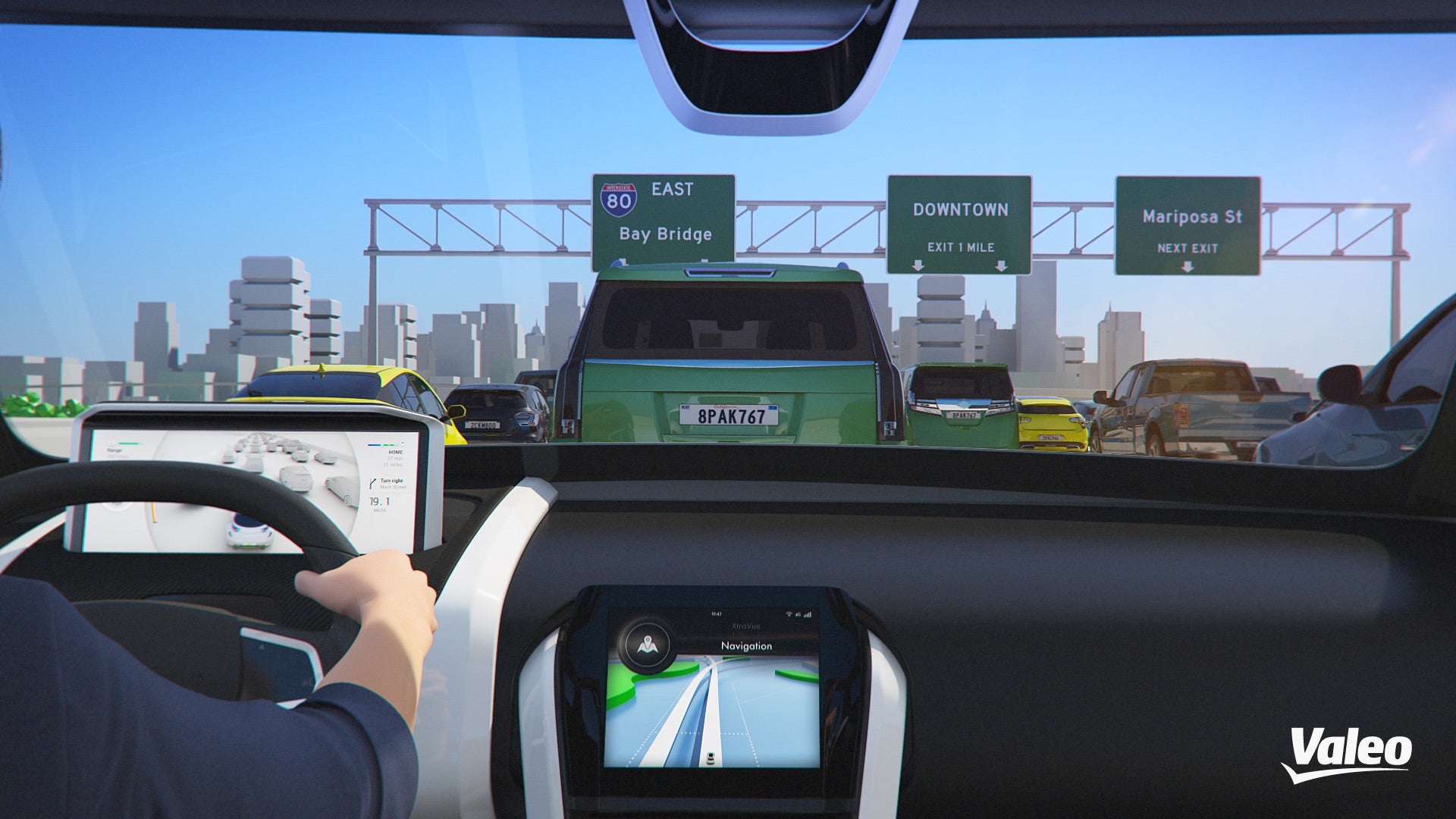 The Valeo Self-Driving Car Looks Like Something Straight Out of TRON