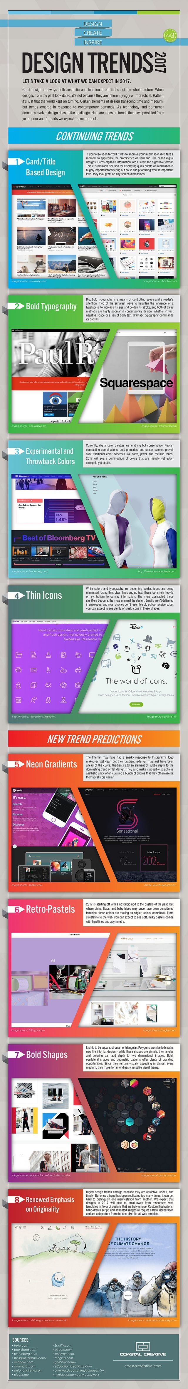 8 Design Trends to Watch Out For in 2017 [Infographic]