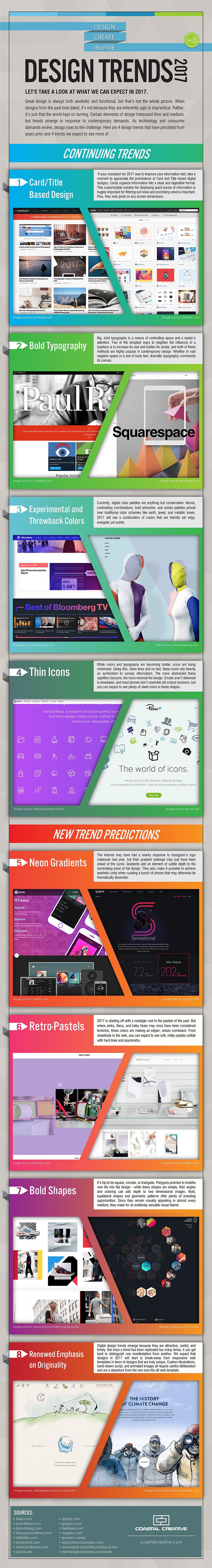 8 Design Trends to Watch Out For in 2017 [Infographic]