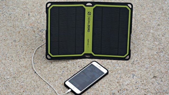 Stay Charged With Goal Zero’s Portable Nomad 7 Plus Solar Panel
