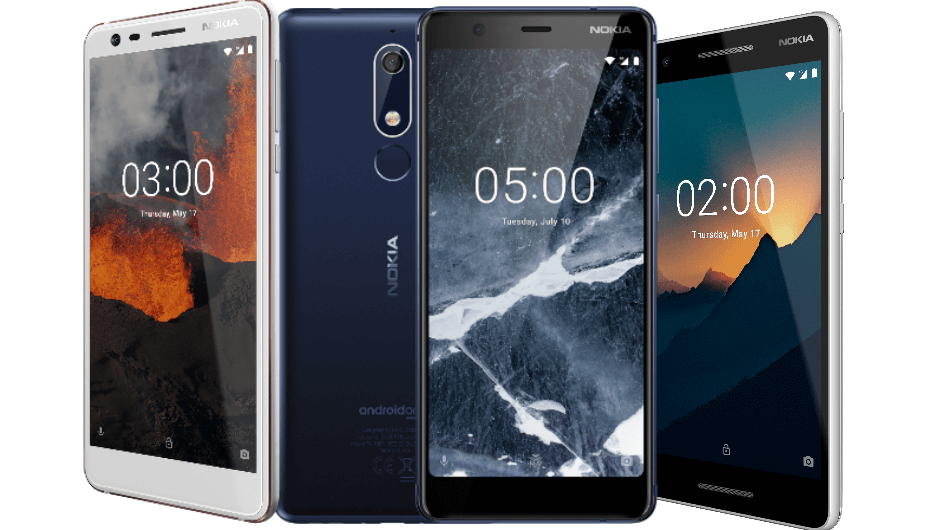 Nokia announces three new smartphones including the Nokia 5.1