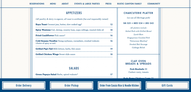 Best Restaurant Website Design Tips and Templates