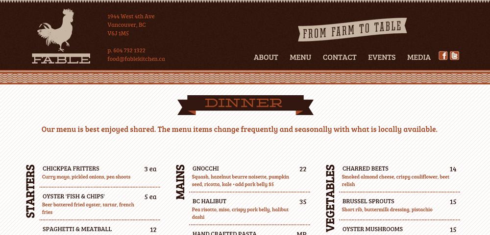 Best Restaurant Website Design Tips and Templates - Mediastreet