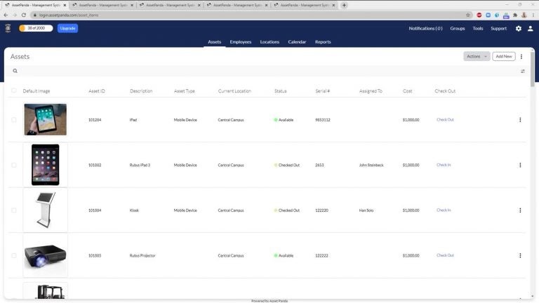 Best Fixed Asset Tracking Software