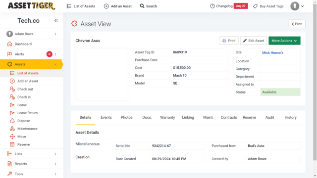 AssetTiger Review: Features, Pros, Cons and Pricing
