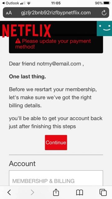 Tech.co Guide - Watch Out for this Netflix Scam Email