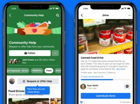 Facebook Drives Wants to Help You to Help Others | Tech.co