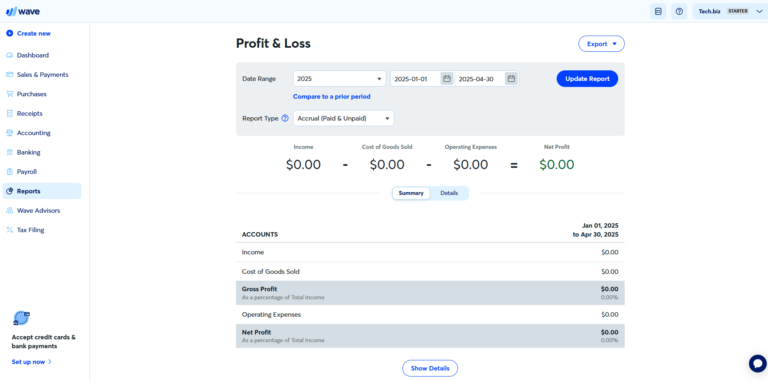 Wave Accounting Review | Features, Pros & Cons