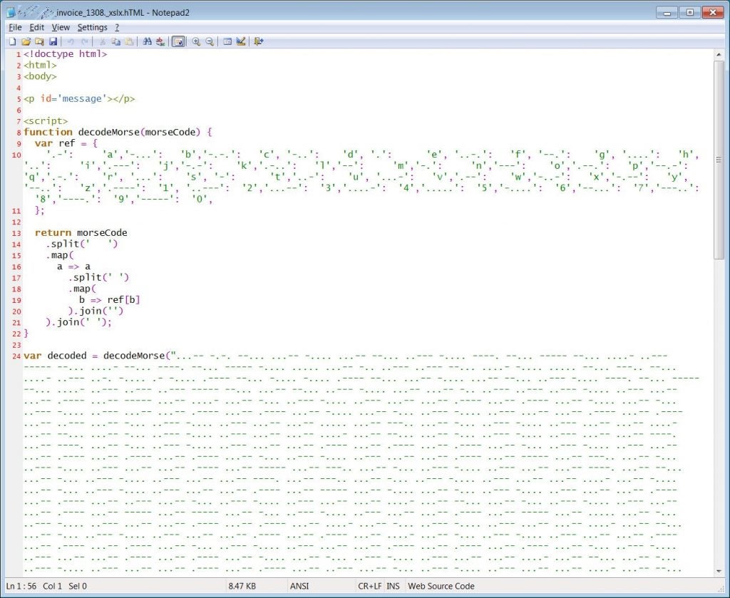 Phishing Attackers Are Using Morse Code Now | Tech.co