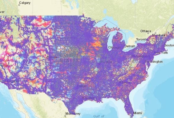 New Mobile Broadband Map Shows Coverage In Your Area