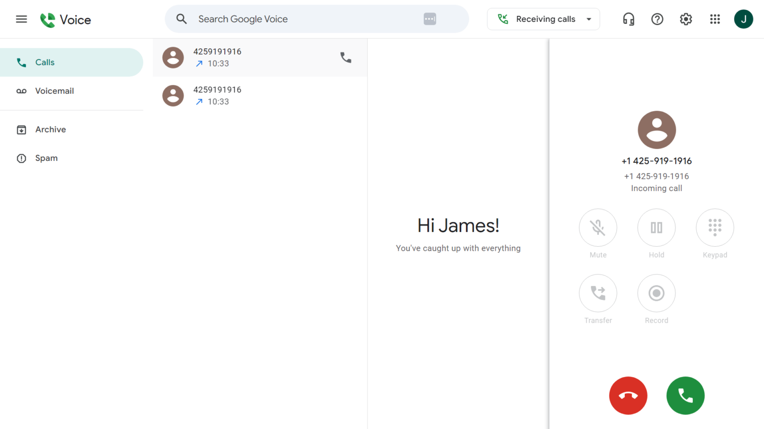 Google Voice Review 2025: Features, Costs, Support | Tech.co
