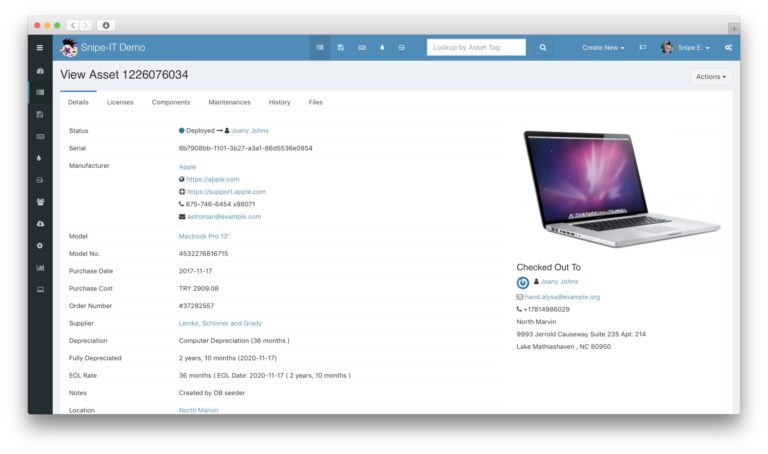 Snipe-IT Review: Features, Pricing, Support & More