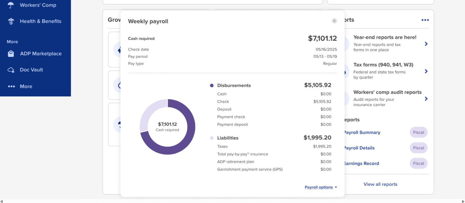 ADP RUN Payroll Pricing 2026: Plans & Fees vs Competitors