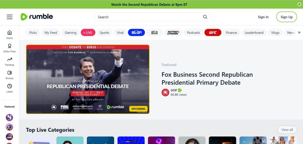 What Is Rumble, the RNC's Livestreaming Partner?