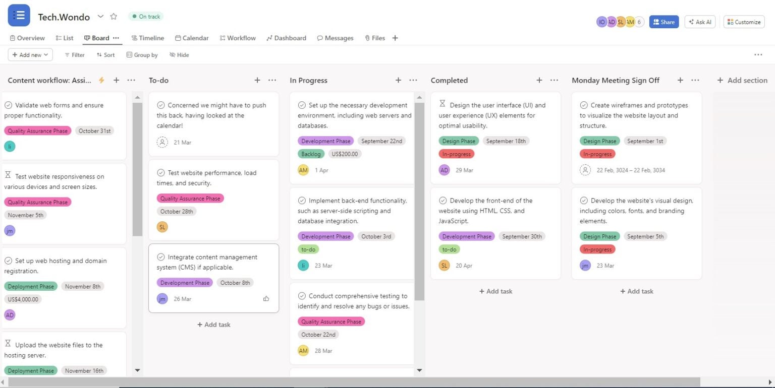 Asana Review: Pros, Cons and Features [Full User Test]