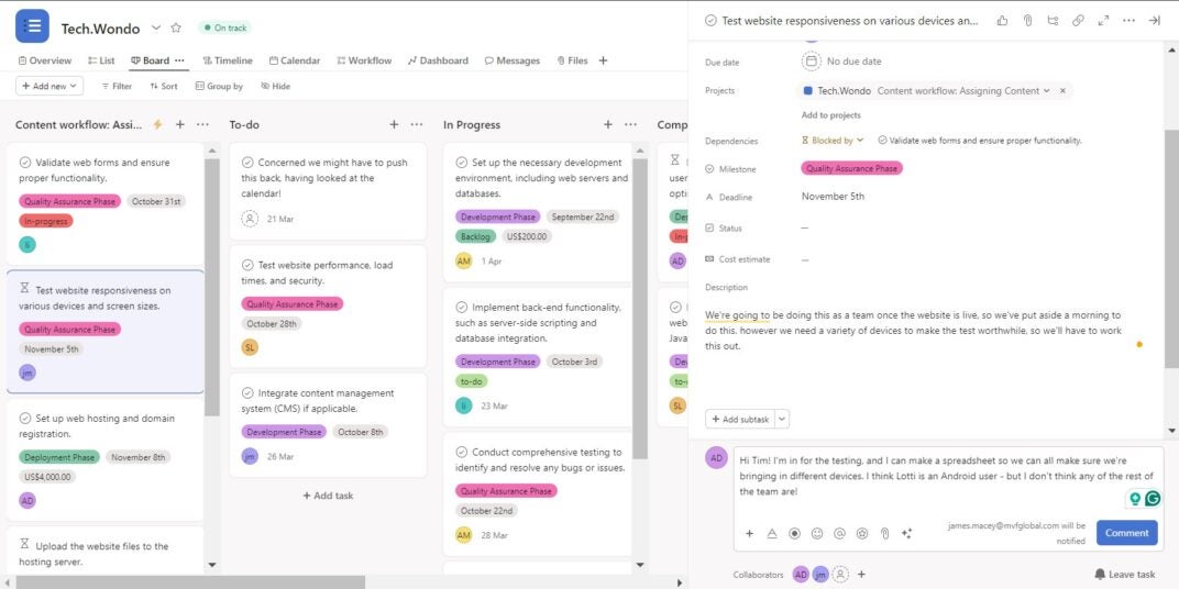 Asana Review: Pros, Cons and Features [Full User Test]