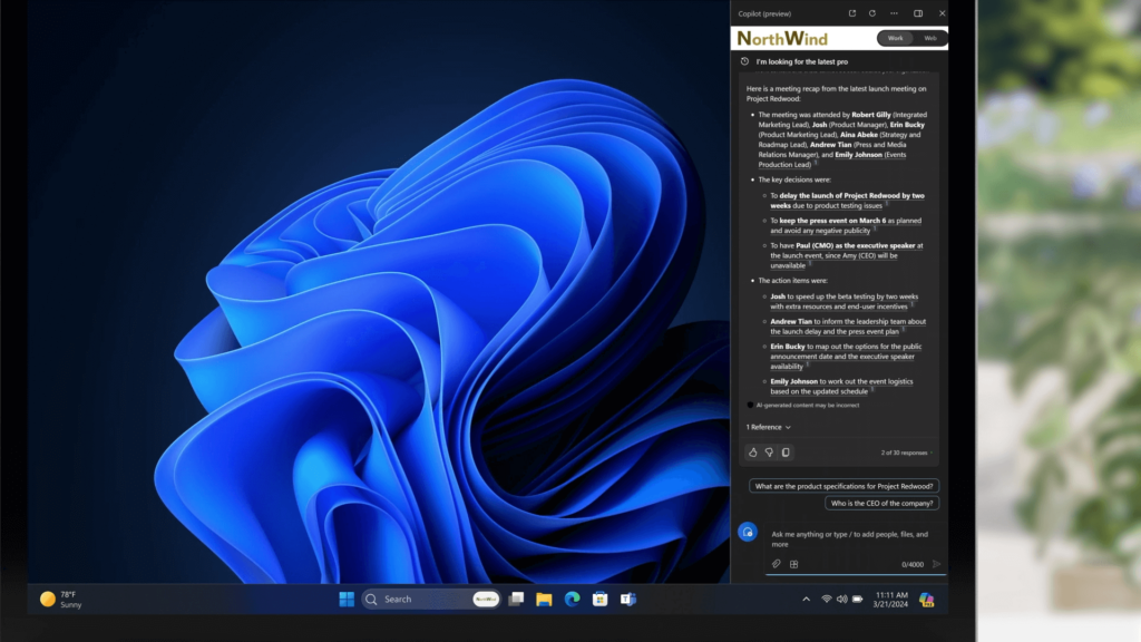 All the New Copilot Features Microsoft Revealed for Windows 11