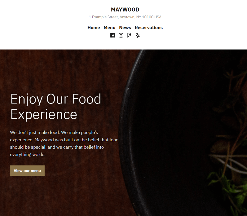 11 Best Restaurant Website Design Templates and Examples