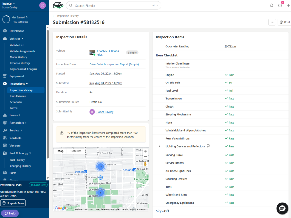 Fleetio Review - Features, Fees, Support & Mobile App Guide 2025