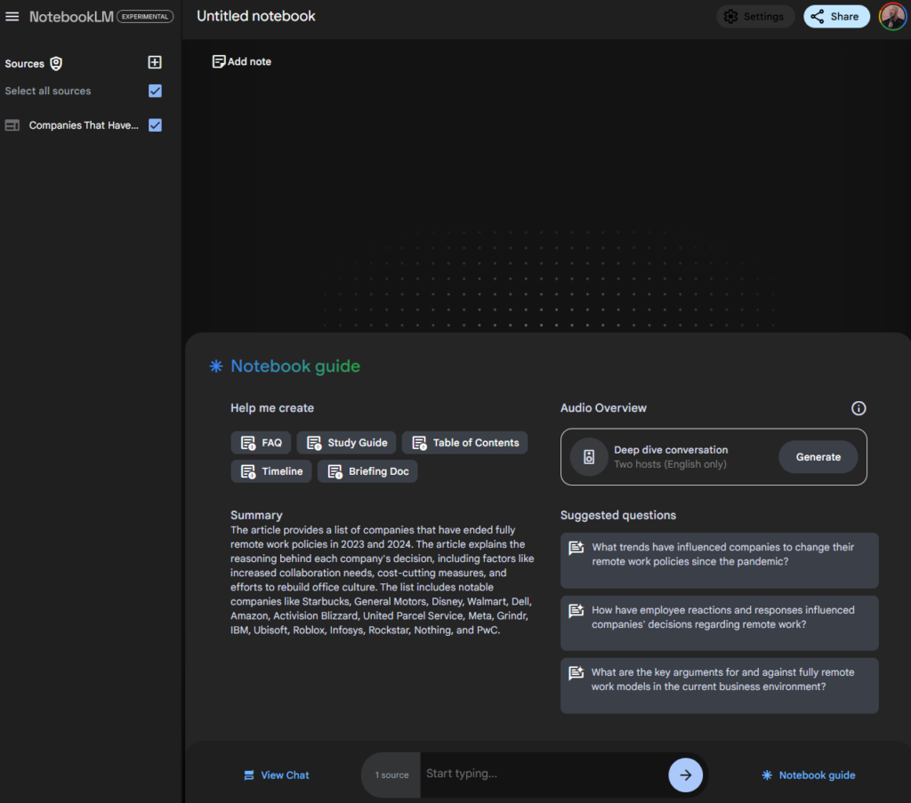 How to Turn (Almost) Anything Into a Podcast With Google AI