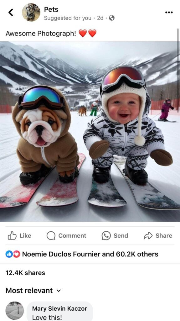 What Is AI Slop and Why Is It All Over Your Facebook Page?