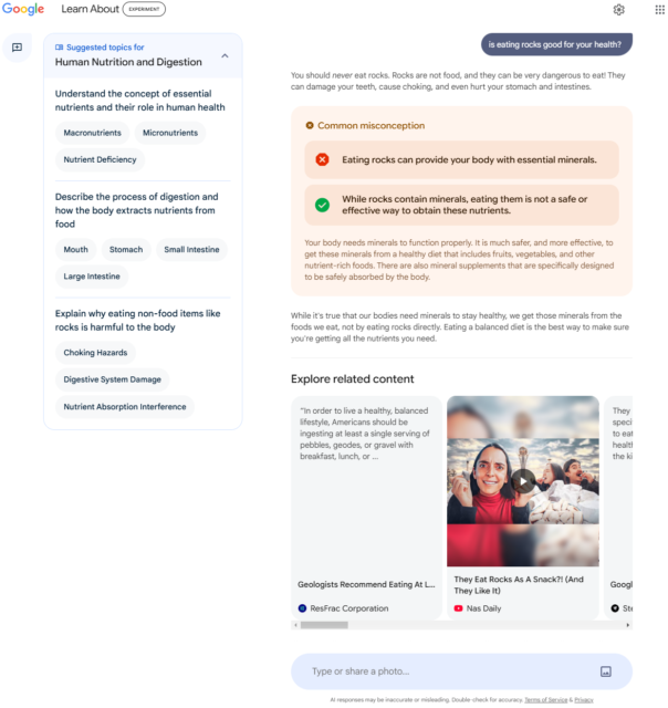 What Is Google Learn About? How to Use the AI Learning Tool