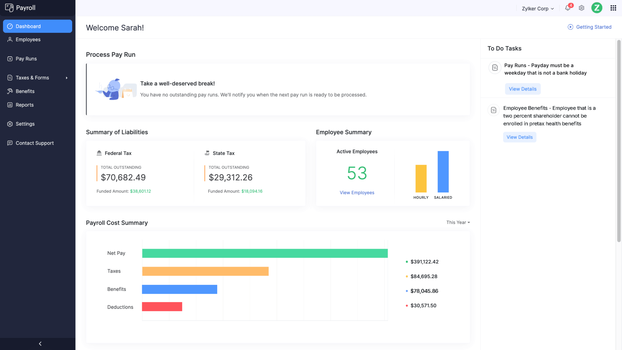 Zoho Just Launched a New US Payroll Solution: What to Know - Tech.co
