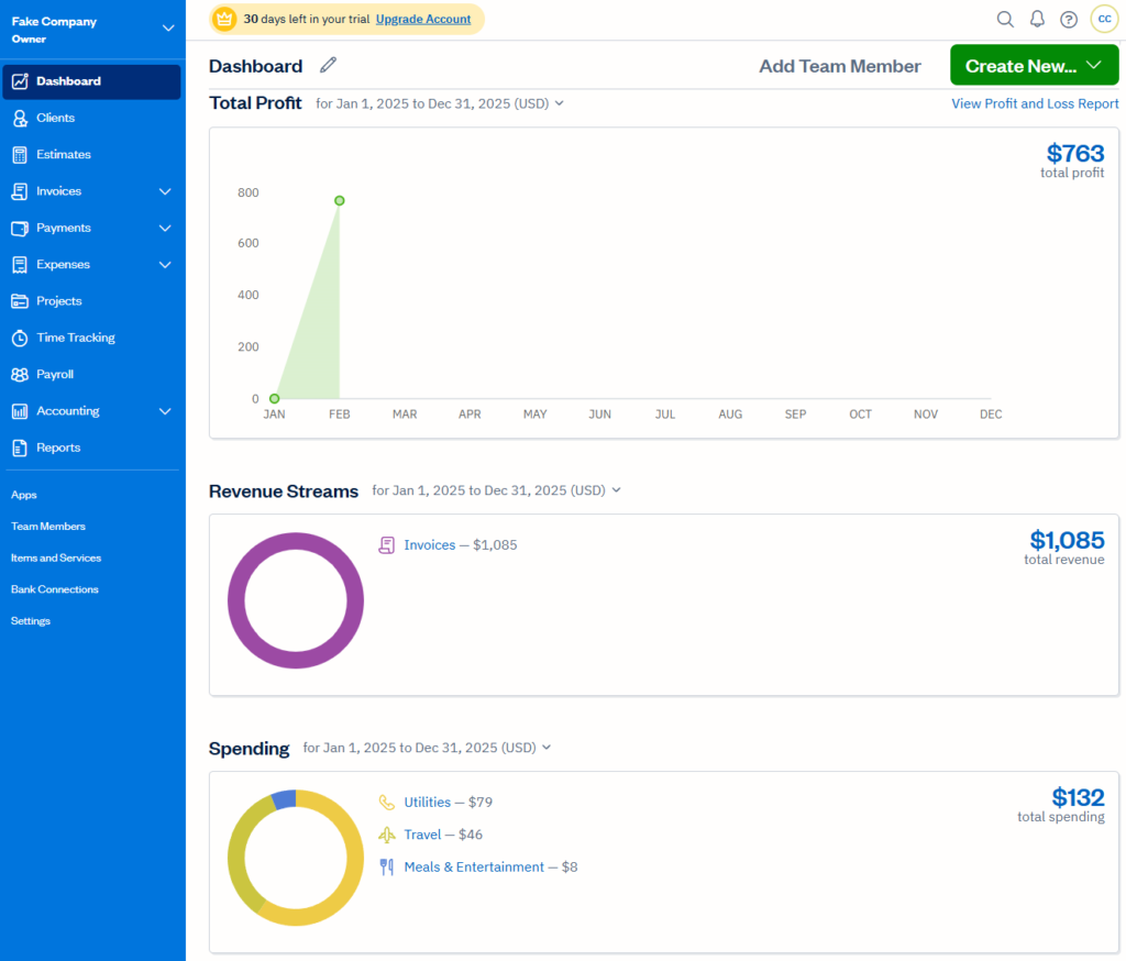 FreshBooks Pricing: Prices, Plans & Add-On Fees Compared