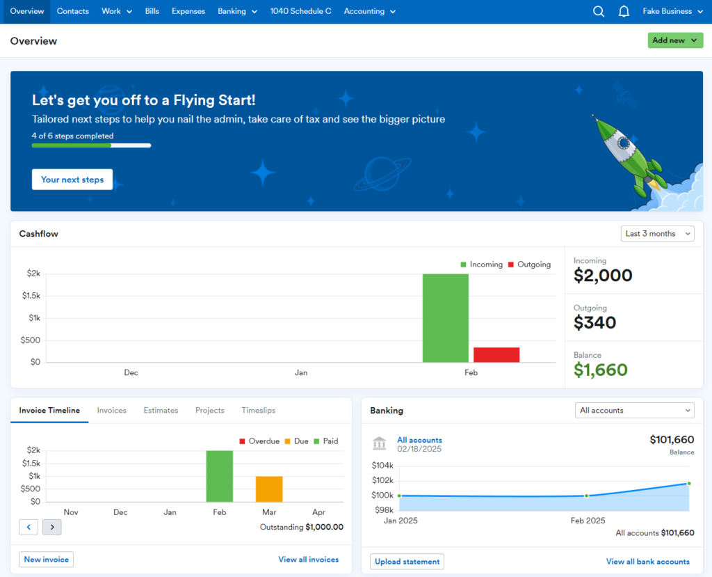 FreeAgent Review (2025): Features & Pricing Guide